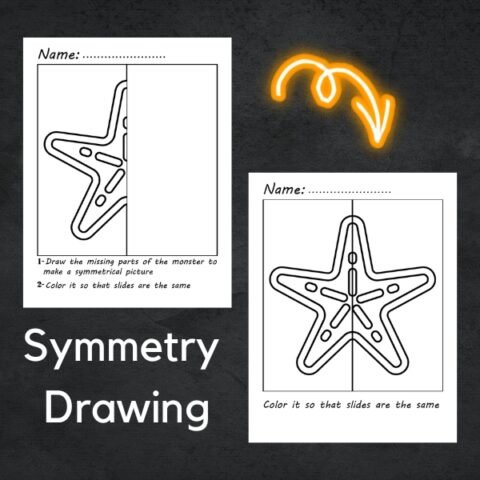 Summer Season Symmetry Drawing Activity Pages - Fun End of Year ...