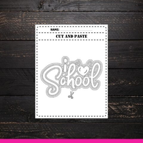 Back to school Quotes Cut And Paste - Fun August Scissors Skills - The ...